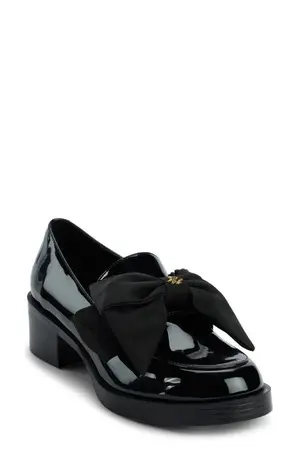 Karl Lagerfeld Paris Camilia Bow Loafer - Black