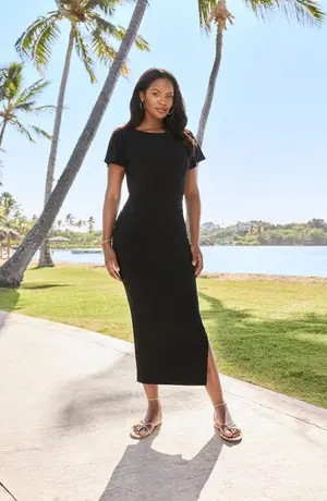Miraclesuit Kaia Shirred Side Jersey Body-con Dress