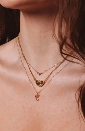 SET & STONES Mila Heart Pendant Necklace