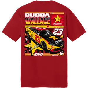 23XI RACING Bubba Wallace #23 Hardee's T-shirt