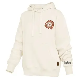 PRESSBOX Texas Longhorns Elena Janise Embroidered Floral Hoodie