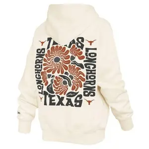 PRESSBOX Texas Longhorns Elena Janise Embroidered Floral Hoodie