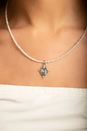 SEVEN SAINTS Gemini Zodiac Choker Necklace