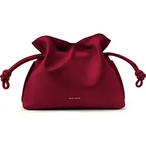 ESIN AKAN Esin Akan Midi Emma Convertible Tote Bag Cherry
