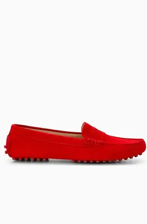 MENINA STEP Oporto Suede Moccasin Loafers