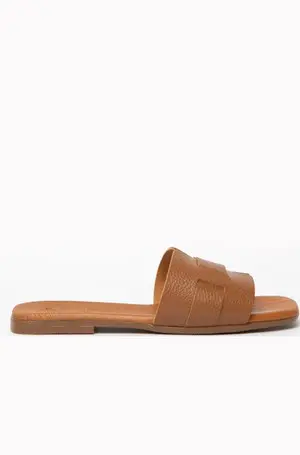 MENINA STEP Menina Step Lucila Flat Sandal Tan