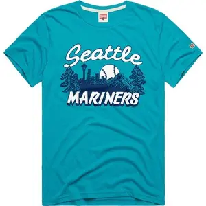 HOMAGE Seattle Mariners Tri-blend Hyperlocal T-shirt - Teal