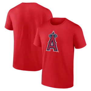 LOGO ATHLETIC Los Angeles Angels Official Logo T-shirt - Red