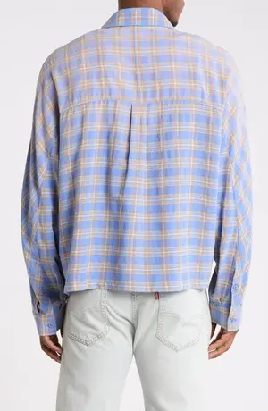 REPRESENT Santa Monica Flannel Button-front Shirt
