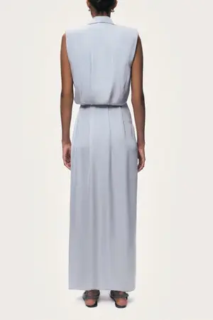 NOCTURNE Embellished Belt-detail Maxi Dress
