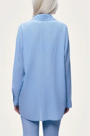 NOCTURNE Bustier-detail Shirt