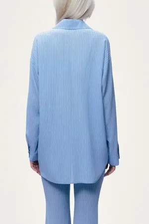 NOCTURNE Bustier-detail Shirt