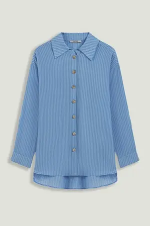 NOCTURNE Bustier-detail Shirt