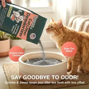SPRINKLE & SWEEP Litter Box Deodorizer