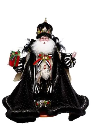 MARK ROBERTS Santa The King Of Christmas - Black