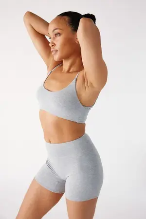 LONDRE BODYWEAR The Cool-comf Scrunch Boxer Shorts - Heather Gray