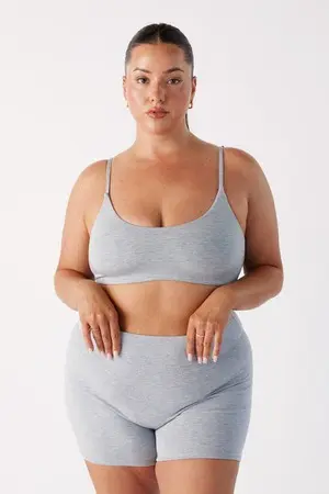 LONDRE BODYWEAR The Cool-comf Scrunch Boxer Shorts - Heather Gray