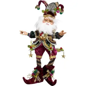 MARK ROBERTS North Pole Festivities Elf - Plum