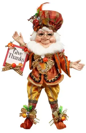 MARK ROBERTS Giving Thanks Elf - Orange