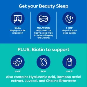 DREAM WATER Beauty Sleep Aid Drink Supplement; Melatonin 5mg, Gaba, 5htp