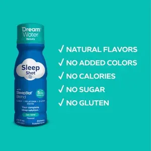 DREAM WATER Beauty Sleep Aid Drink Supplement; Melatonin 5mg, Gaba, 5htp