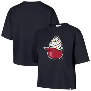 '47 47 Boston Red Sox Ice Cream Helmet T-shirt - Navy