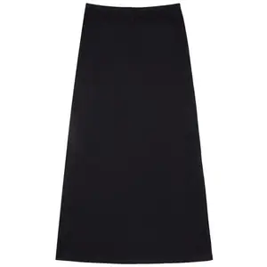 MONTE CARLO Long Pull-on Skirt - Black