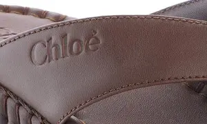 Chloé Nama Platform Wedge Sandal