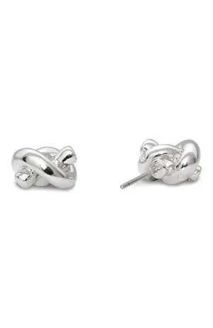 Kate Spade New York Sailor's Knot Stud Earrings - Silver