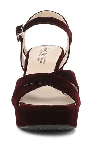 LIFESTRIDE Alice Platform Sandal - Choco Plum