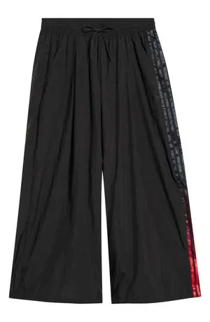 Y3 Gradient 3-stripes Wide Leg Taffeta Pants