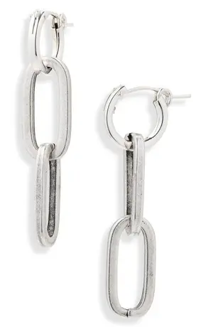 CHILD OF WILD Sydney Chain Drop Earrings - Silver
