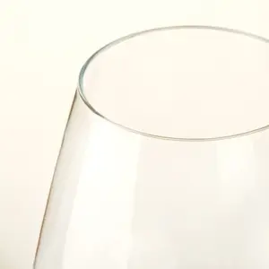 ZSA ZSA ZSU Loess Hand Painted Glass Red Wine Glass 20 Oz