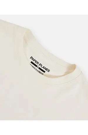 PAPER PLANES Flower Graphic T-shirt