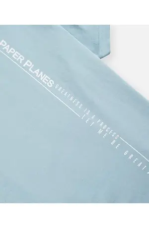 PAPER PLANES Let Me Be Great Graphic T-shirt