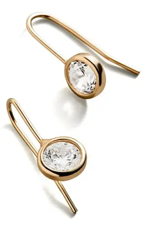Baublebar Mini Fallon Bezel Drop Earrings