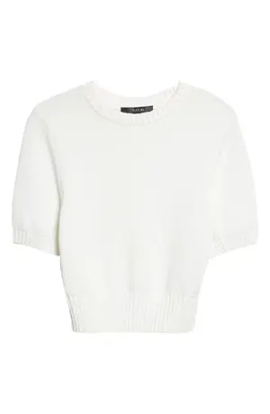 TOCCIN Elsie Short Sleeve Sweater