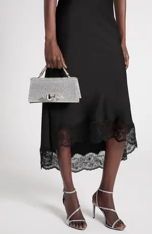 Alexander McQueen Mini Jeweled Shoulder Bag