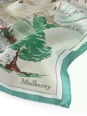 Mulberry Town & Country Square Scarf