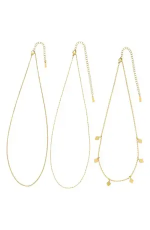 ST. MORAN Set Of 3 Assorted Necklaces