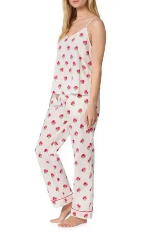 BEDHEAD PAJAMAS Print Cotton Crop Pajamas