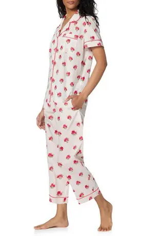 BEDHEAD PAJAMAS Print Cotton Crop Pajamas