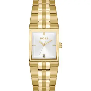 BOSS Goldtone Stainless Steel Bracelet Watch - Silver