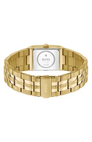 BOSS Goldtone Stainless Steel Bracelet Watch