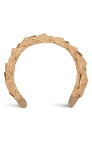 GIGI BURRIS MILLINERY Braided Toyo Straw Headband