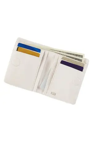 Hobo Mini Lumen Leather Bifold Wallet