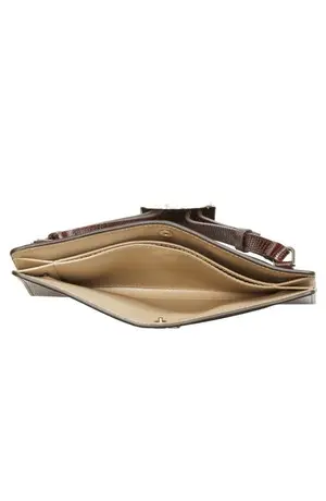 TOTEME Belted Lizard Embossed Crossbody Bag