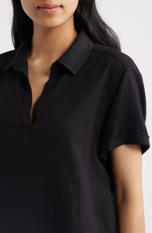 CLOTH & STONE Collared Short Sleeve Shirt