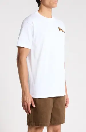 SEAGER CO Long Ride Cotton Graphic T-shirt