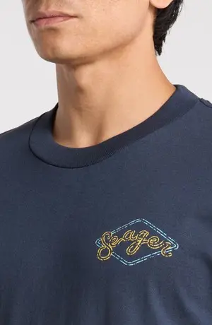 SEAGER CO Honky Tonk Cotton Graphic T-shirt